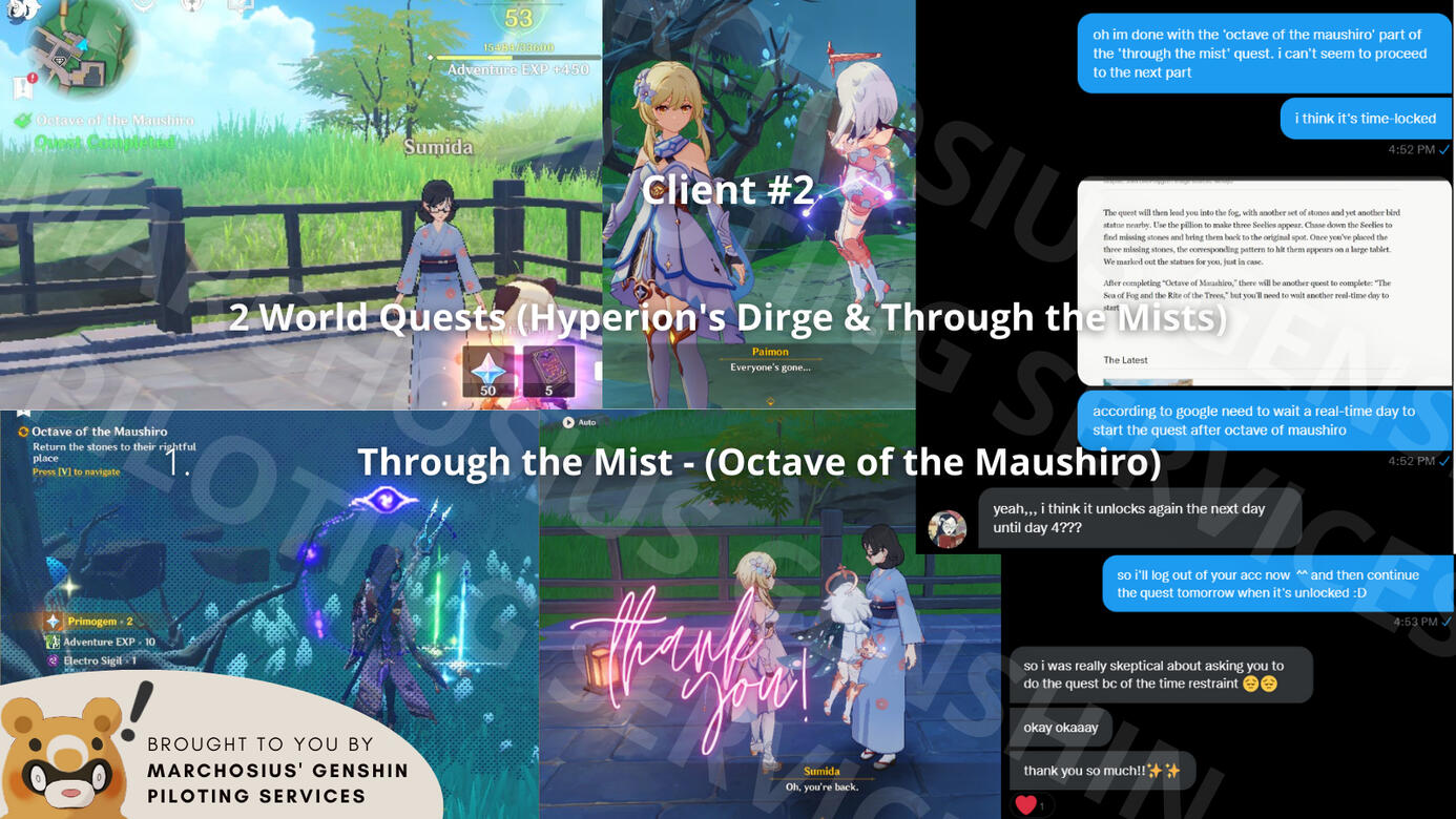 Marchosius' Genshin Piloting Services